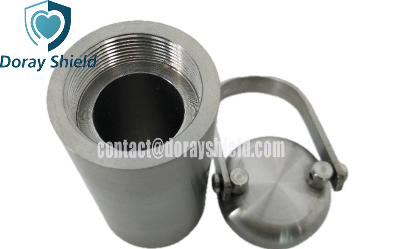 Tunsten Radioactive Drugs Container - DorayShield